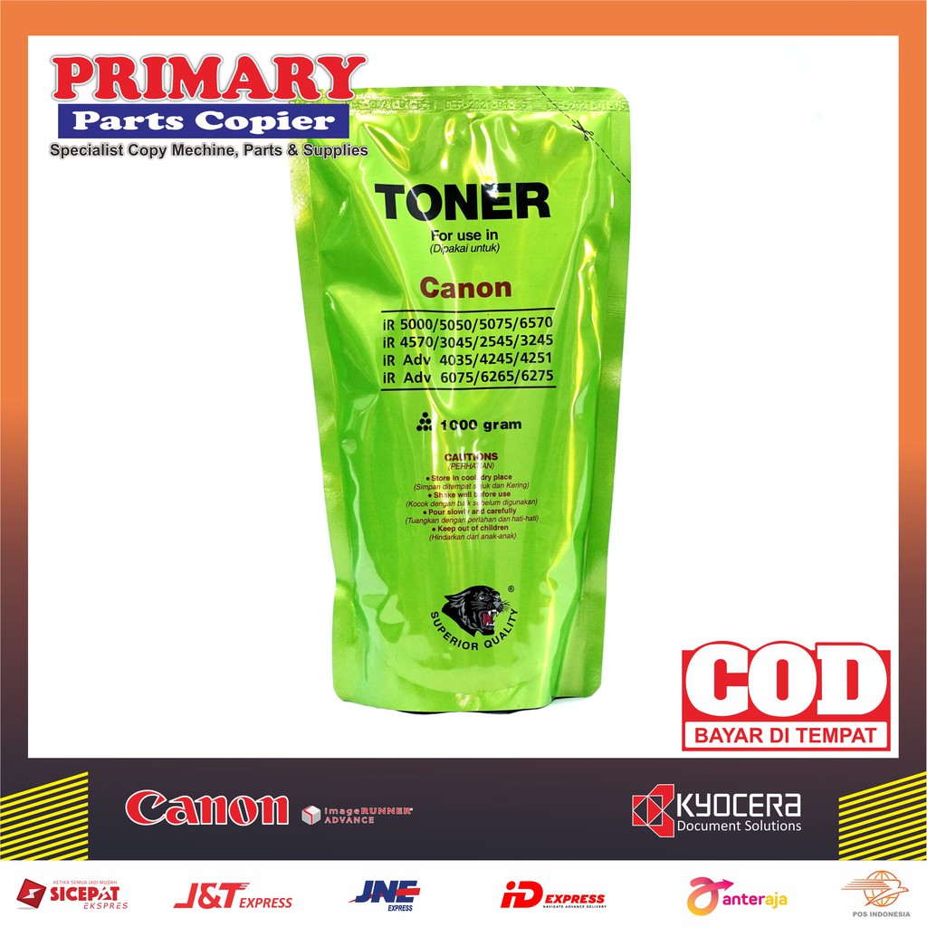 Jual TONER BLACK PANTHER MESIN FOTOCOPY CANON IR 5000 6570 5050 5075 ...