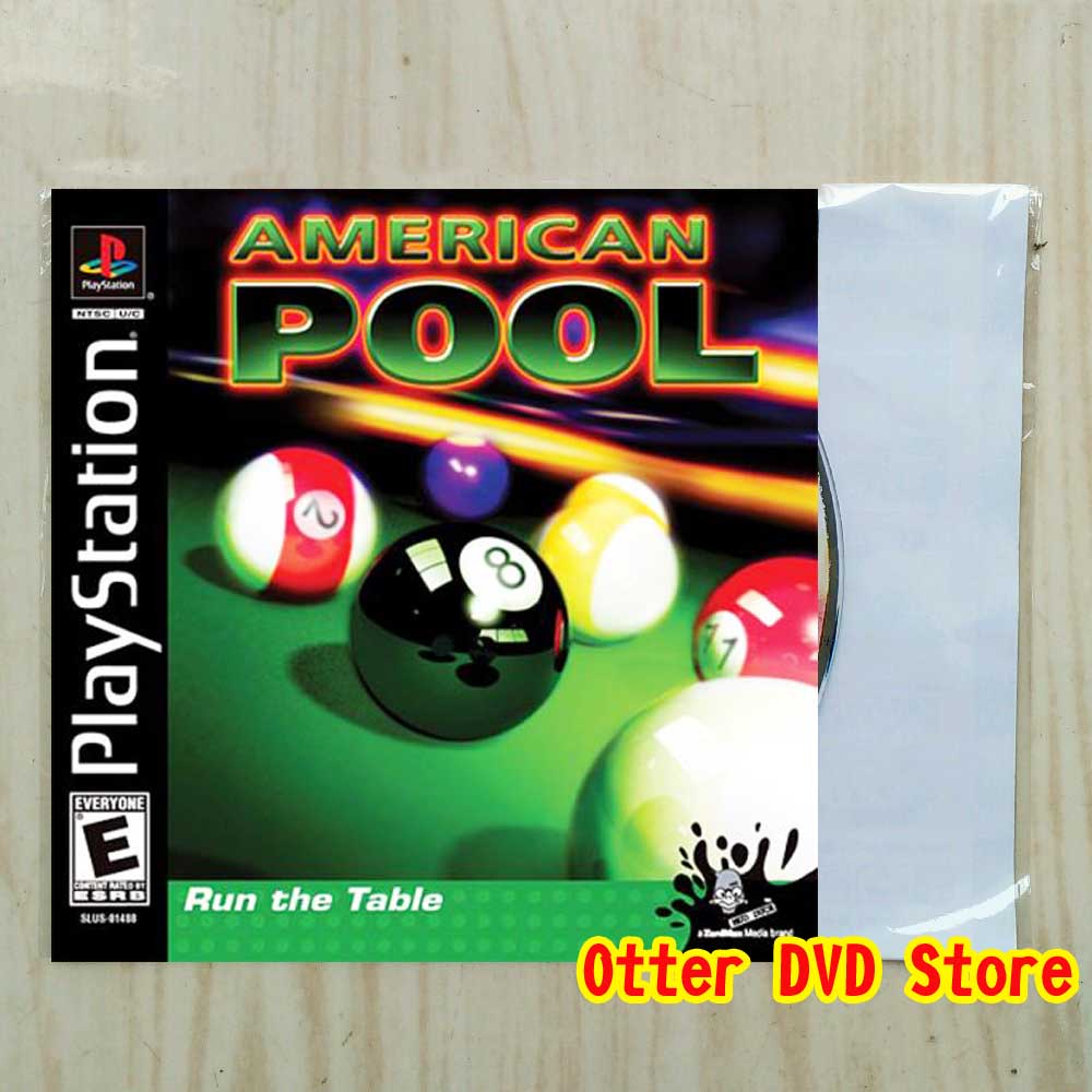 Jual Kaset CD Game Ps1 Ps 1 American Pool | Shopee Indonesia