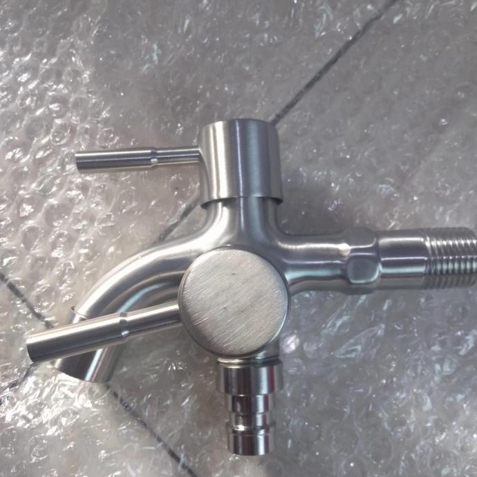 Jual KRAN CABANG/KRAN SHOWER STAINLESS/KERAN SHOWER MODEL TOTO WASSER ...
