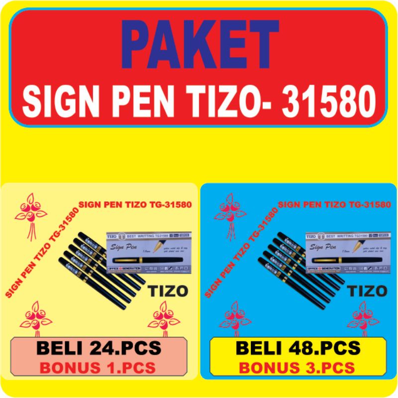 Jual SIGN PEN TIZO - TG 31580 / PUL PEN TIZO SANGAT COCOK BUAT ORANG ...