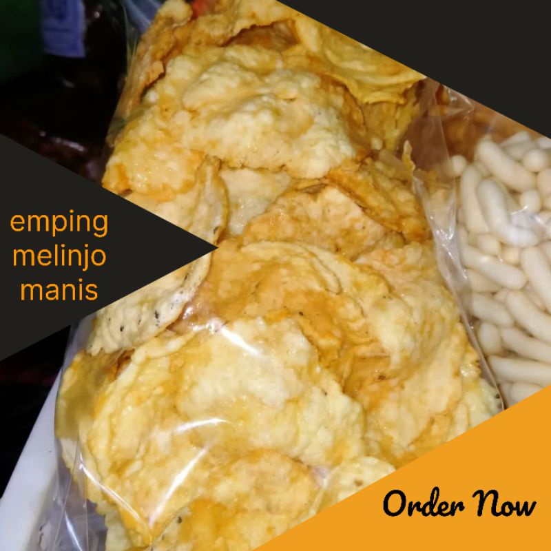 Jual Emping melinjo manis 200gr | Shopee Indonesia