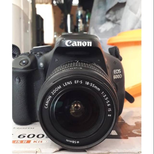 Jual Preloved Kamera Canon 6000D Full Set+ Flash lengkap | Shopee Indonesia