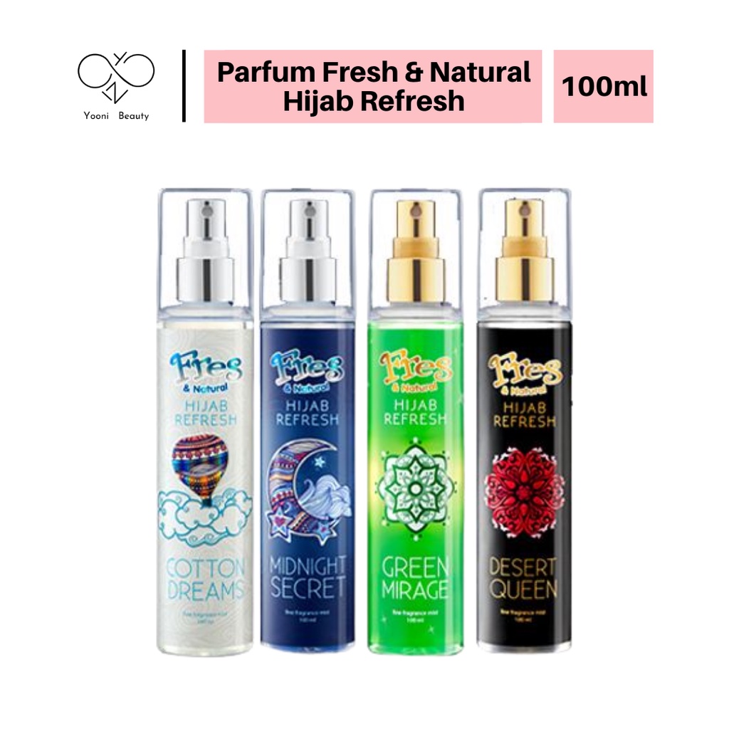Jual Parfum Wanita Fresh And Natural Hijab Refresh 100ml Original ...