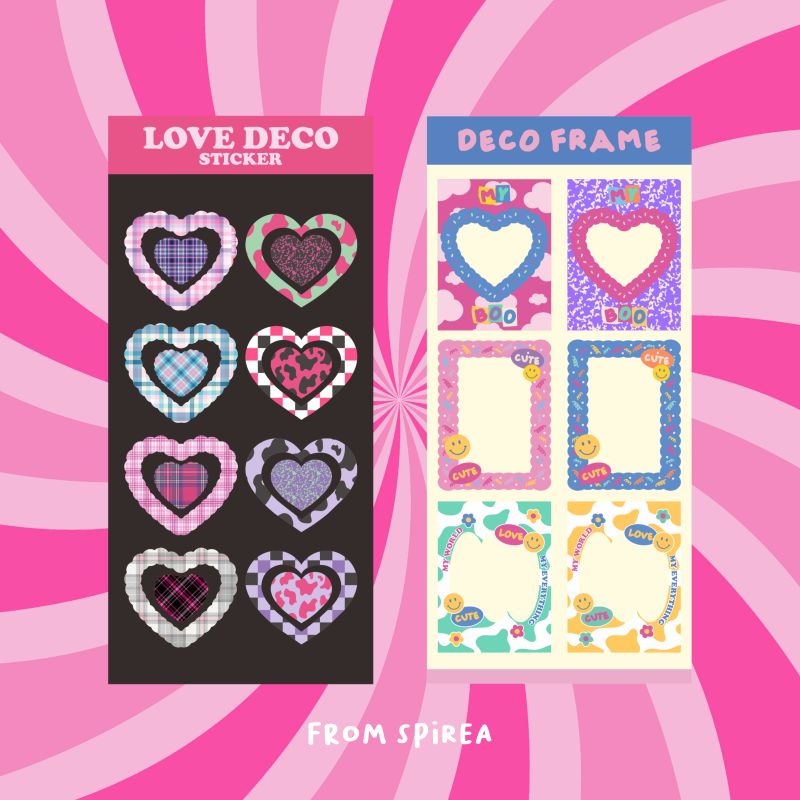 Jual sticker kpop deco frame | Shopee Indonesia