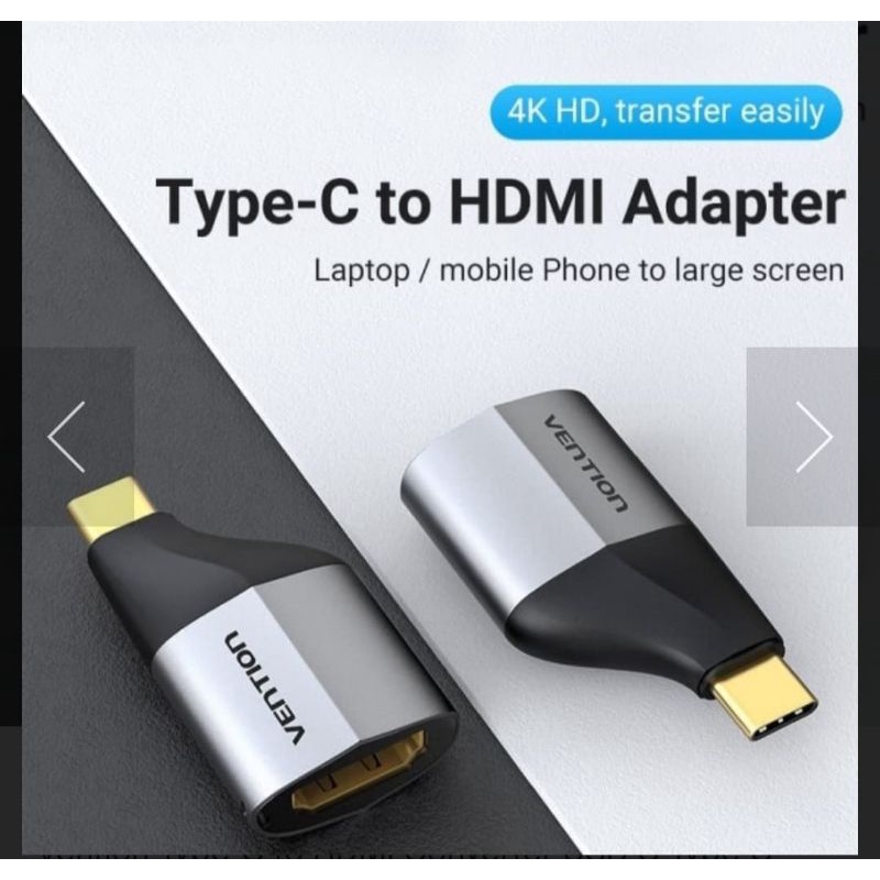 Jual Vention Type-c to HDMI Converter USB C type c adaptor - TCA - 4K60Hz | Shopee Indonesia