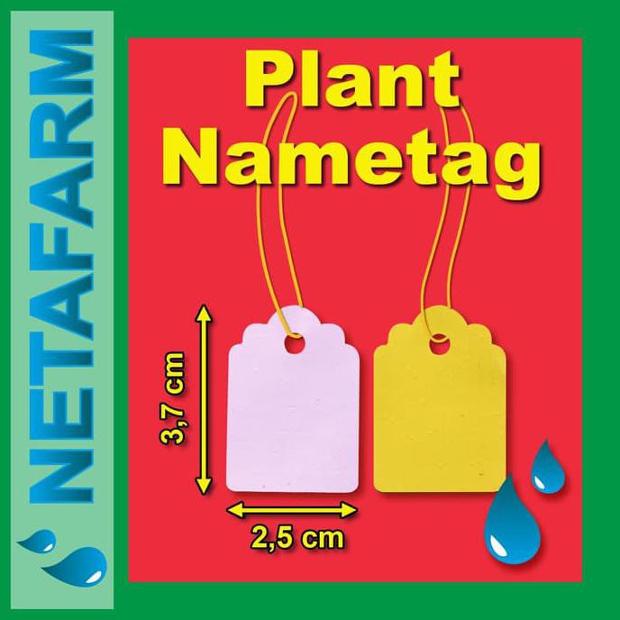 Jual Kualitas Terbaik] Plant Name / Label Nama Tanaman Tali ( Set 20 Pcs ) | Shopee Indonesia