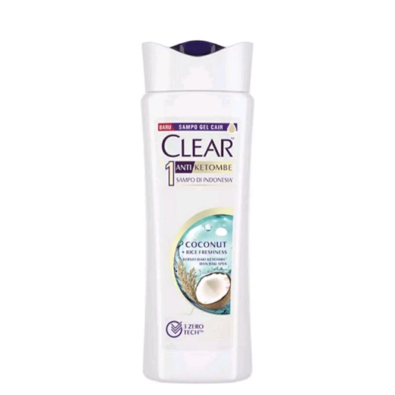 Jual Clear Shampoo Menthol Segar/Perawatan Komplit/ Lemon Bersih ...