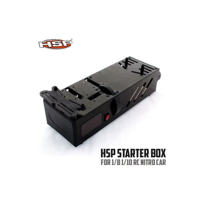 Jual Starter Box For RC Car 1/10 And 1/8 Scale Nitro Power (-Black ...