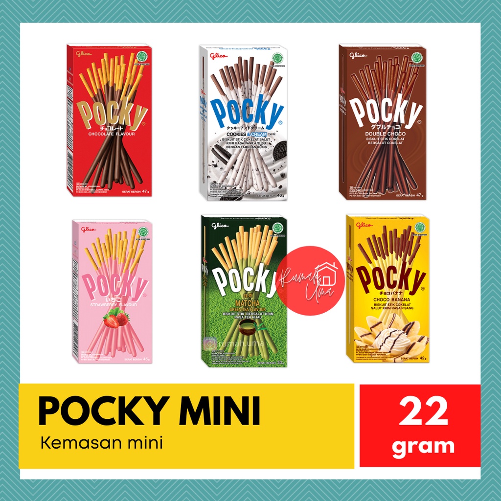 Jual Glico Pocky Mini Camilan Cemilan Snack Makanan Ringan Biskuit Stik ...