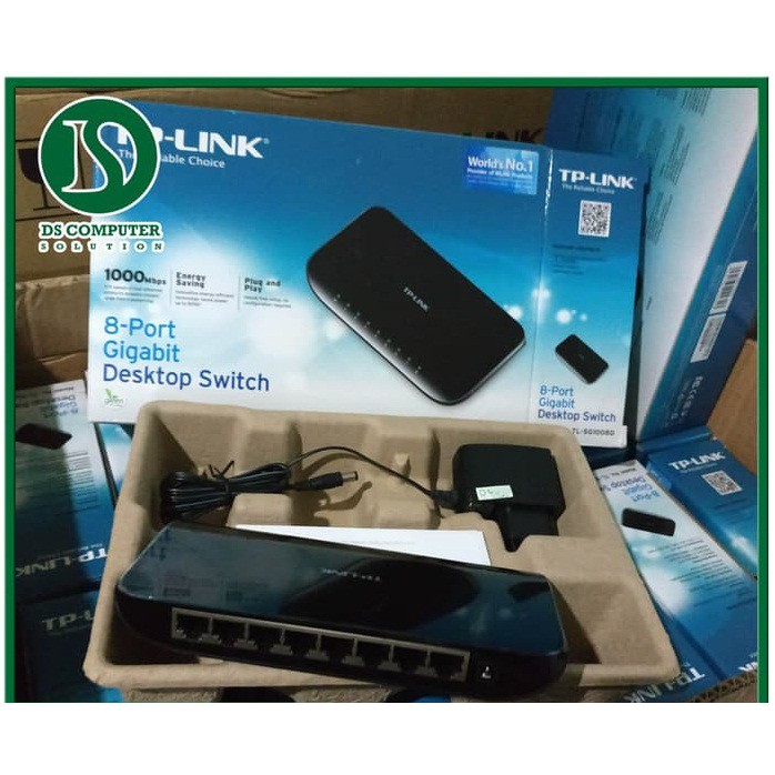 Jual TP-Link TL-SG1008D 8-Port Gigabit Switch | Shopee Indonesia