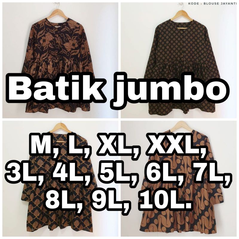Jual Batik Jumbo Big Size Jumbo Xxl Xxxl 3l 4l 5l Murah Batik Jumbo