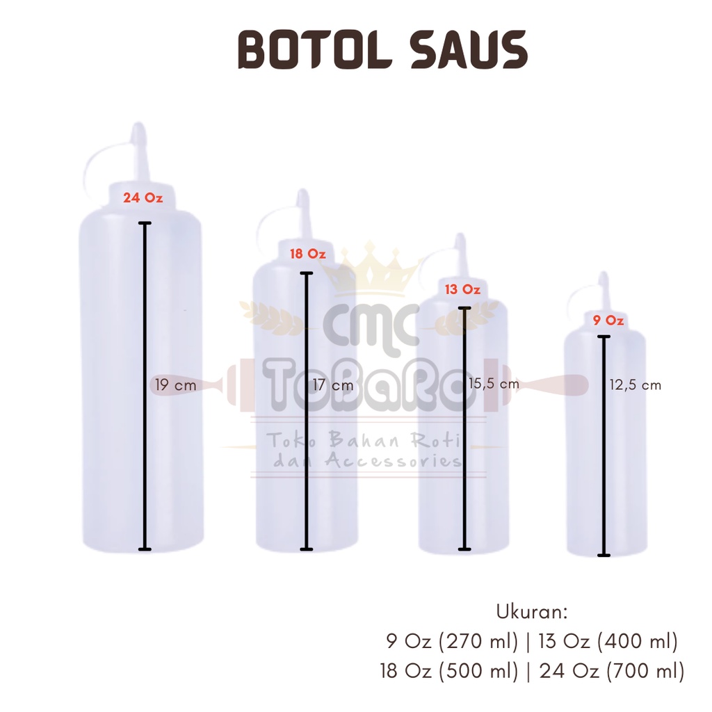 Jual Botol Saus | Botol Bening | Botol Plastik | Botol Kecap | Botol ...