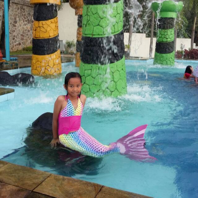 Jual Baju Mermaid/Baju Renang Putri Duyung SIZE M 5-7 Tahun-16-22Kg ...