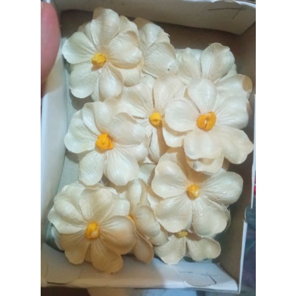 Jual Bunga Klobot / kolobot Jagung tipe Sakura & Daisy | Shopee Indonesia