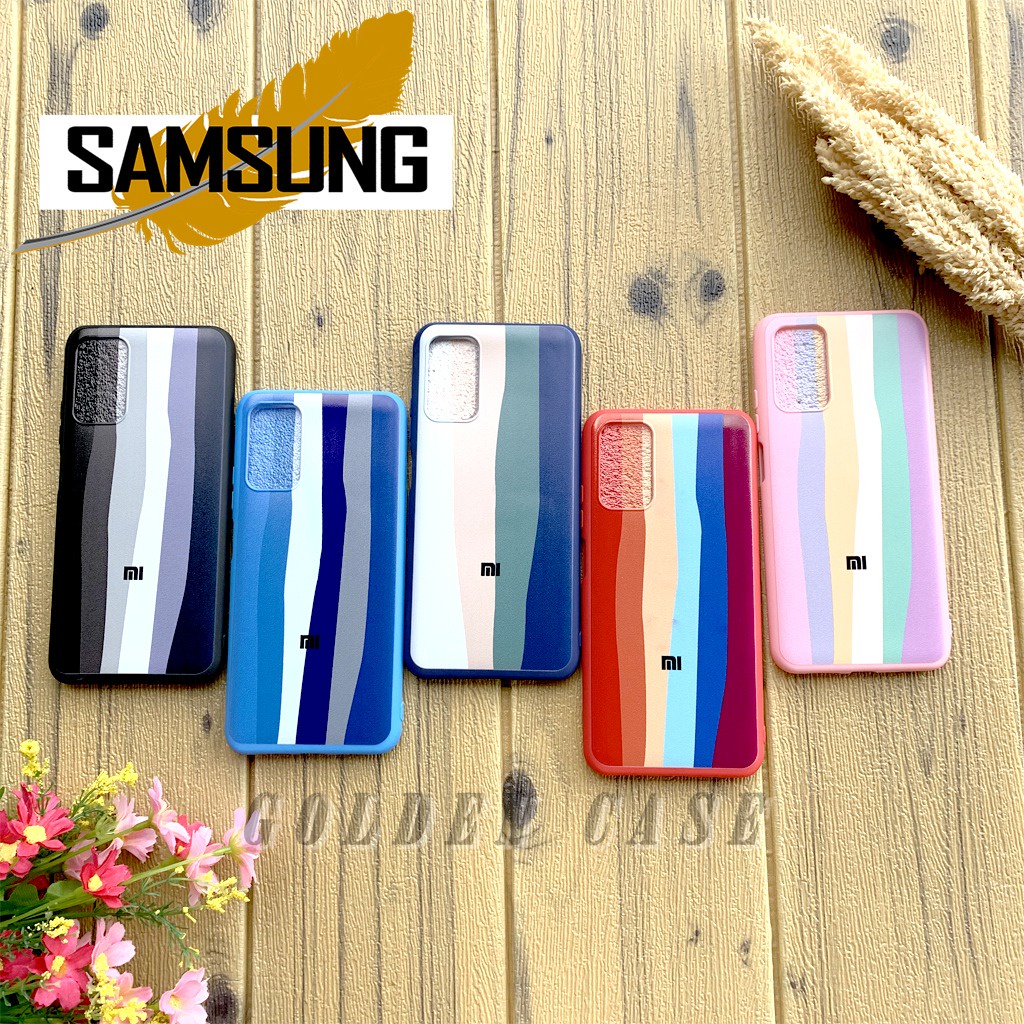 Jual Casing Handphone Silikon Pelangi Samsung A12 A02S A52 A03S A22 4G ...