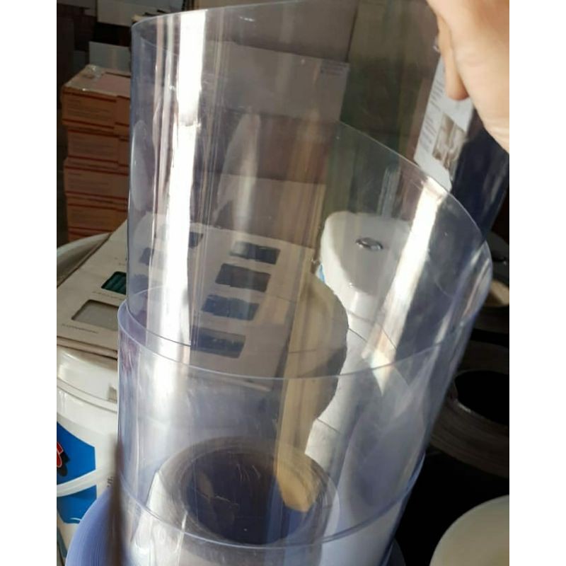 Jual Fiber Plastik Plat penutup Pagar warna bening trasparan laserplast ...