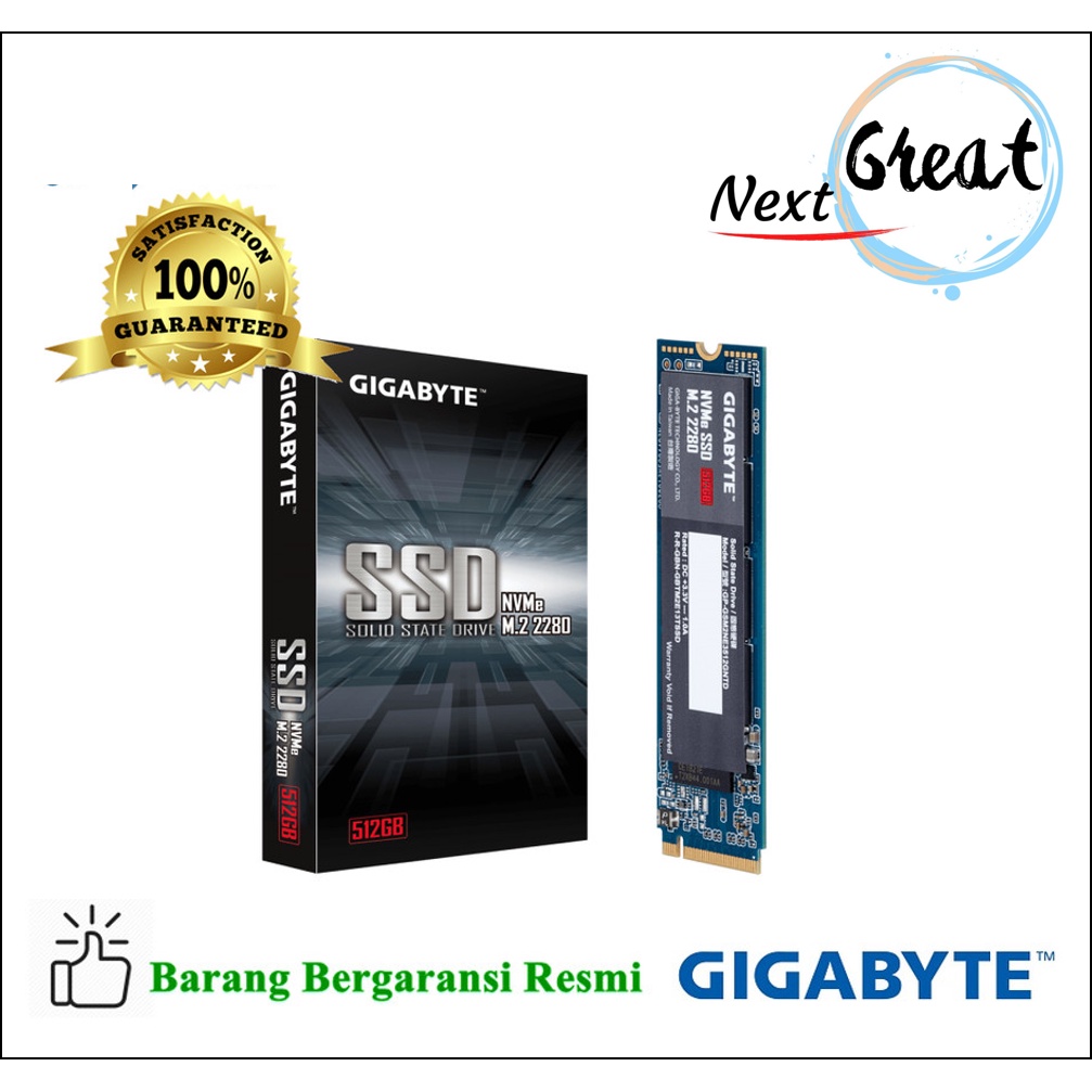 Jual Gigabyte SSD NVMe Gen 3 x 4 1TB | Shopee Indonesia