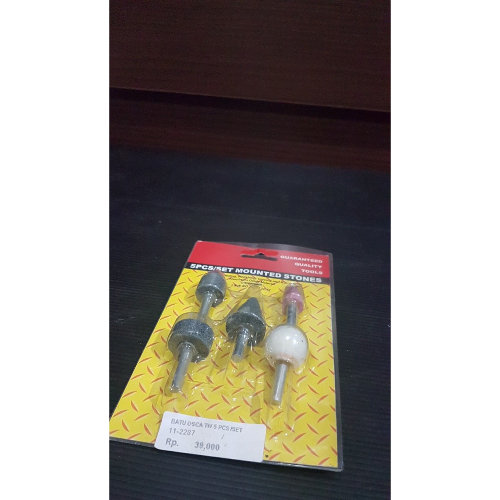 Jual BATU GERINDA GRINDA BOTOL OSCA SET 5 PCS TW / MOUNTED GRINDING ...