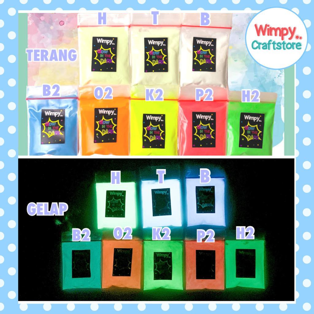 Jual Bubuk glow in the dark cat glow in the dark paint bubuk fosfor ...