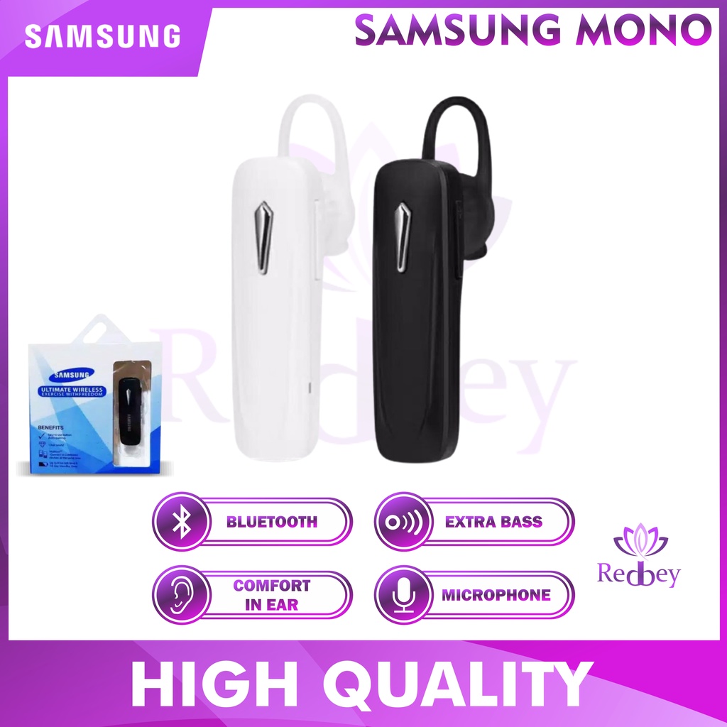 Jual Samsung Headset Bluetooth Wireless Handfree Mono with mic | Shopee ...