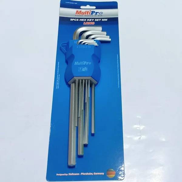 Jual MULTIPRO Kunci L Set 9 pcs Kunci L Set Panjang Kunci L Hexagon ...