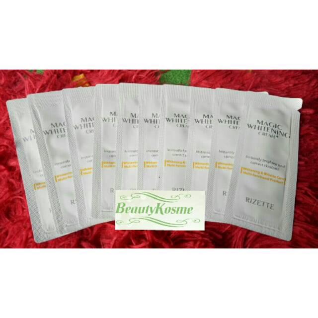 Jual SACHET MAGIC WHITENING CREAM+ | Shopee Indonesia