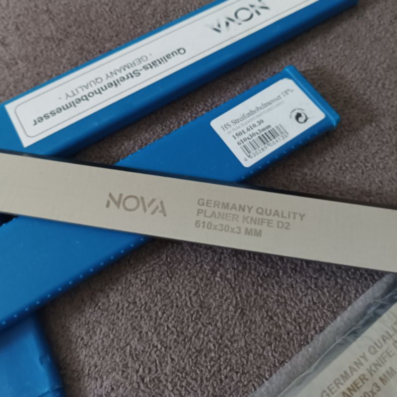 Jual Baja HSS 18% D2 Planer Knife Nova Germany Panjang 31 cm / 41 cm ...