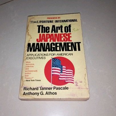 Jual Buku THE ART OF JAPANESE MANAGEMENT by Richard Tanner Pascale & Anthony G AthoS | Shopee ...