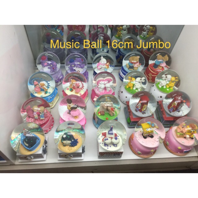 Jual Bola Musik Music Ball 16cm Jumbo Totoro Hello Kitty Spongebob Bear ...
