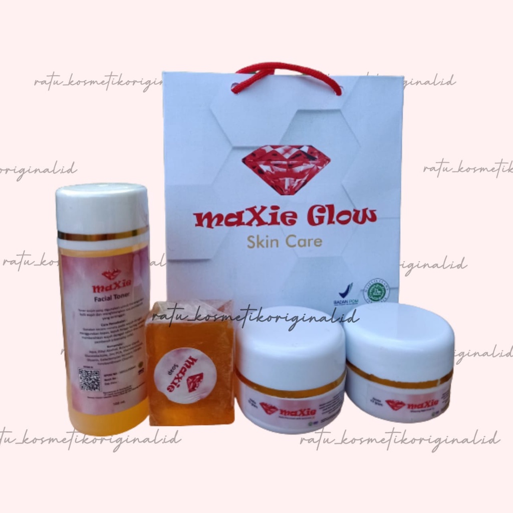 Jual CREAM MAXIE GLOW MAXIE SKINCARE BPOM ORIGINAL 100% AMPUH ...