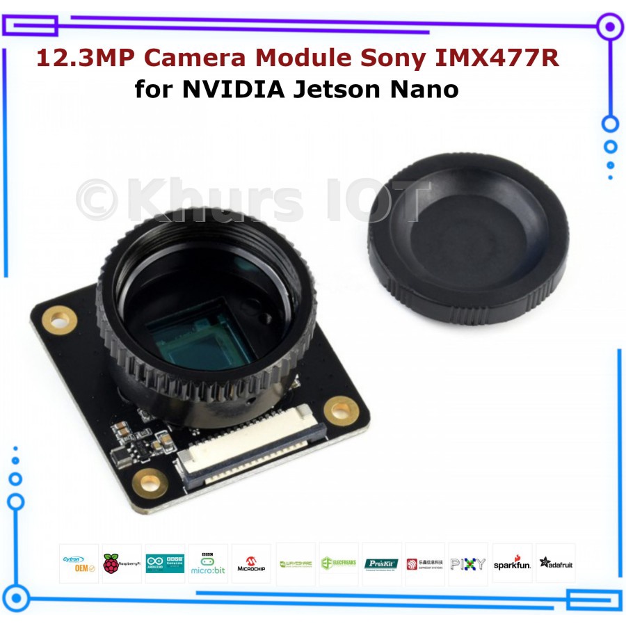 Jual 12.3MP Camera Module Sony IMX477R IMX477 for NVIDIA Jetson Nano ...