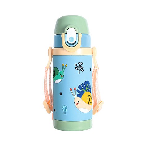 Jual Baby Safe Tritan Water Bottle 450 ml/tempat minum sekolah bertali ...