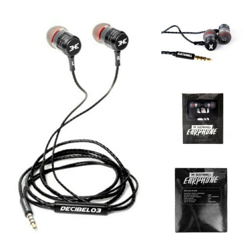 Jual EARPHONE ELECTROHELL HEADSET | Shopee Indonesia