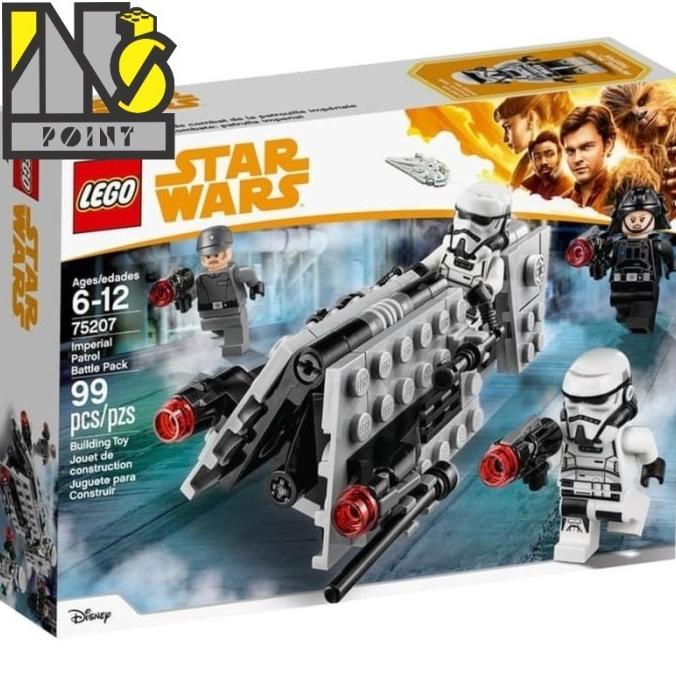 Jual Lego 75207 - Star Wars - Imperial Patrol Battle Pack | Shopee ...