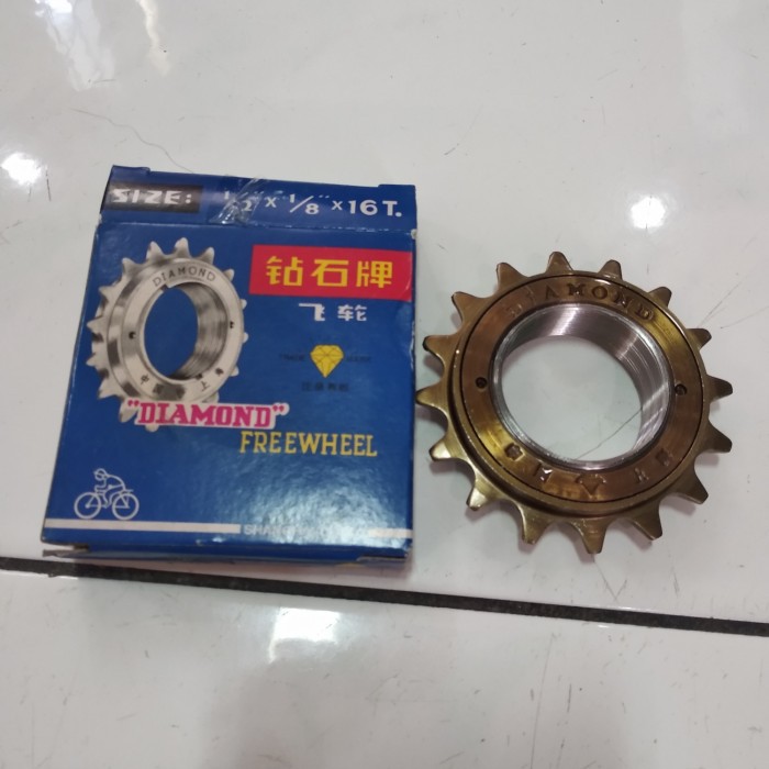 Jual Solusi back gear bicycle freewheel Sepeda 16T. gear belakang roda ...