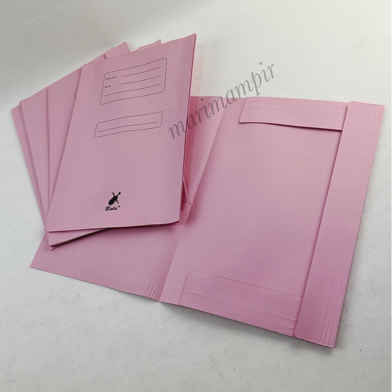 Jual MAP KERTAS / STOPMAP BUFALLO BIOLA 35 X 24 CM PINK ( 10 PCS ) | Shopee Indonesia