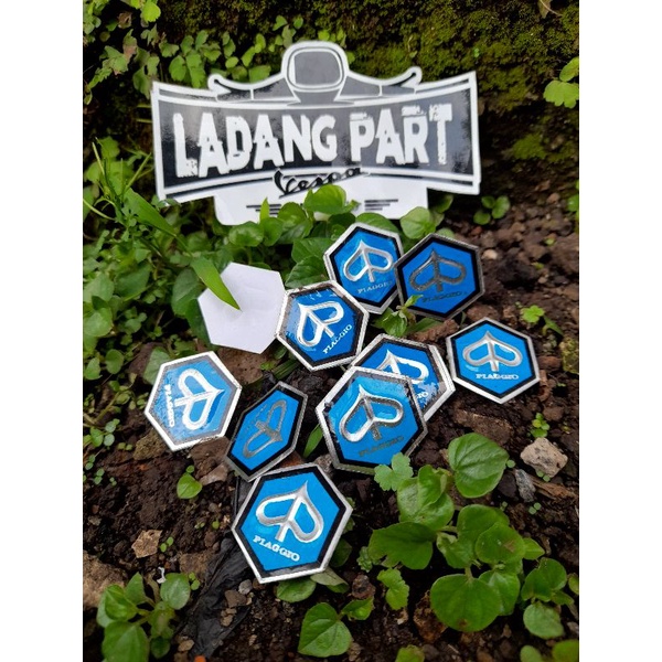 Jual emblem logo chung untuk stang vespa super sprint | Shopee Indonesia