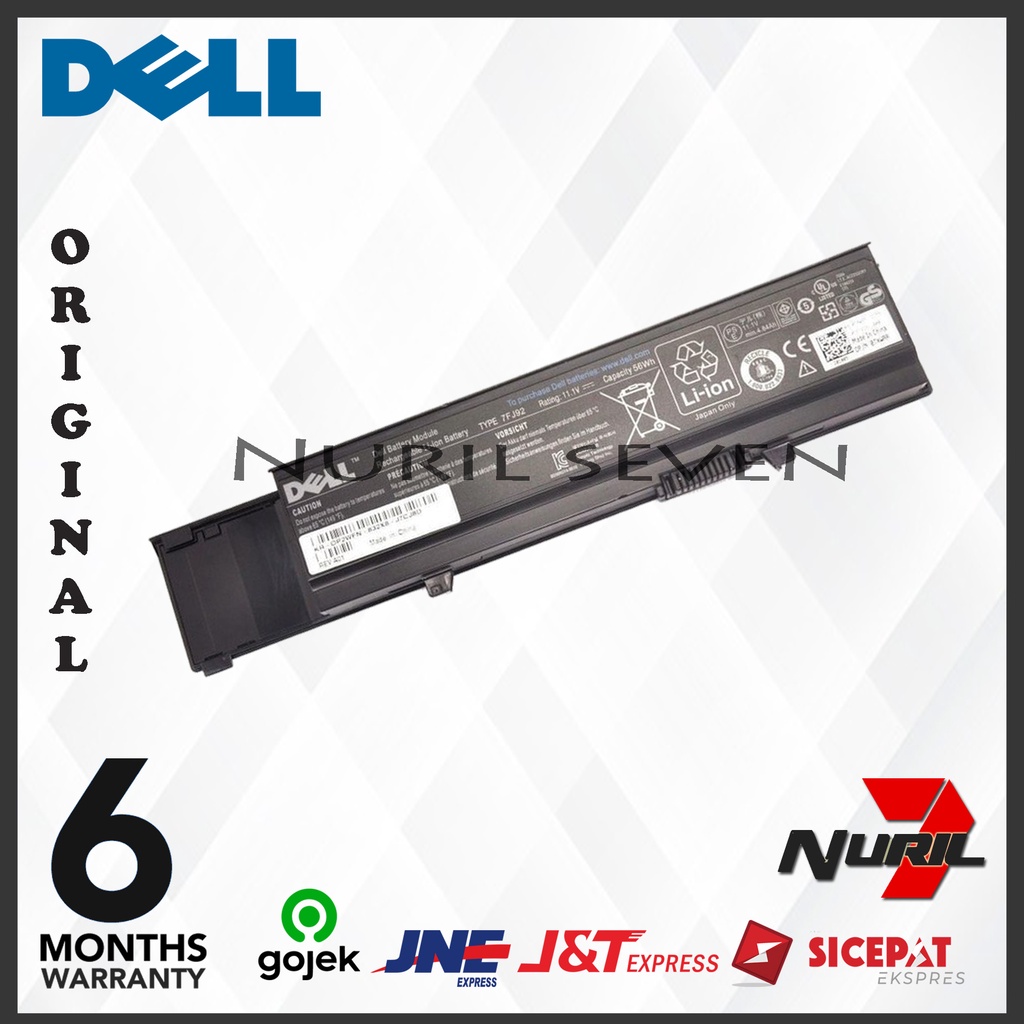 Jual Original Baterai DELL Vostro 3400 3500 3700 7FJ92 Battery Laptop ...
