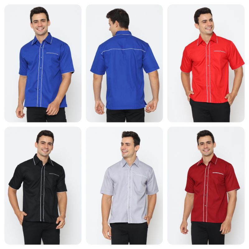 Jual Kemeja Drill, Seragam Kerja, Seragam Pegawai, Seragam Officeboy ...