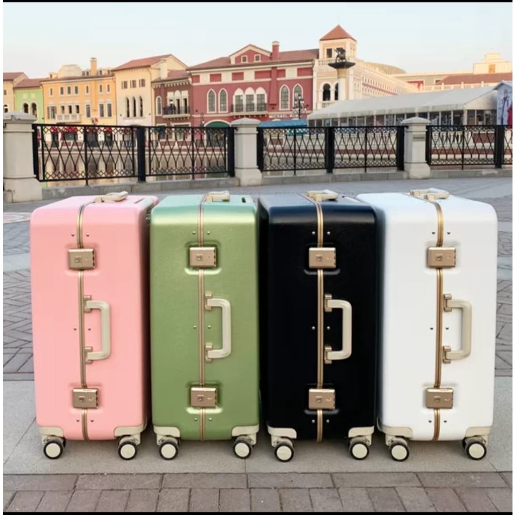 Jual PARKSON Alana Koper 20 inch Kabin 24 inch Bagasi / Aluminium Frame ...