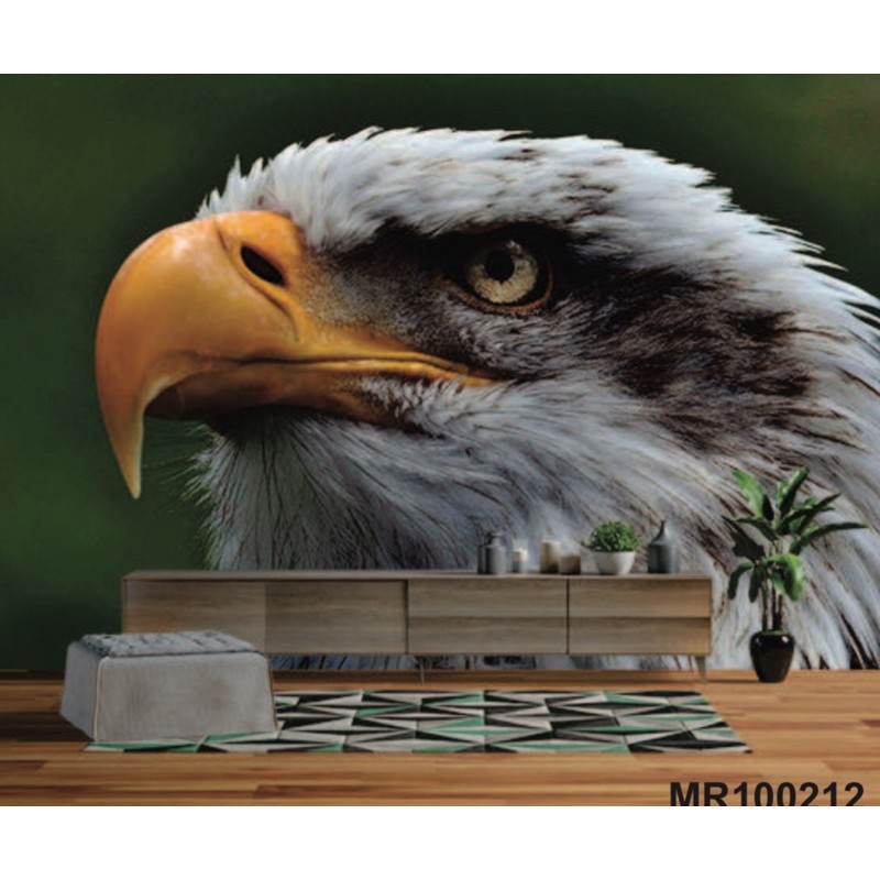 Jual MURAL PHOTOWALL 3D MOTIF BURUNG ELANG | Shopee Indonesia