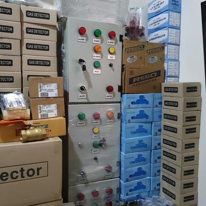 Jual Panel 4 Zone + 4 Pcs Detector + Selenoid E-Gas 3/4 Inch | Shopee ...