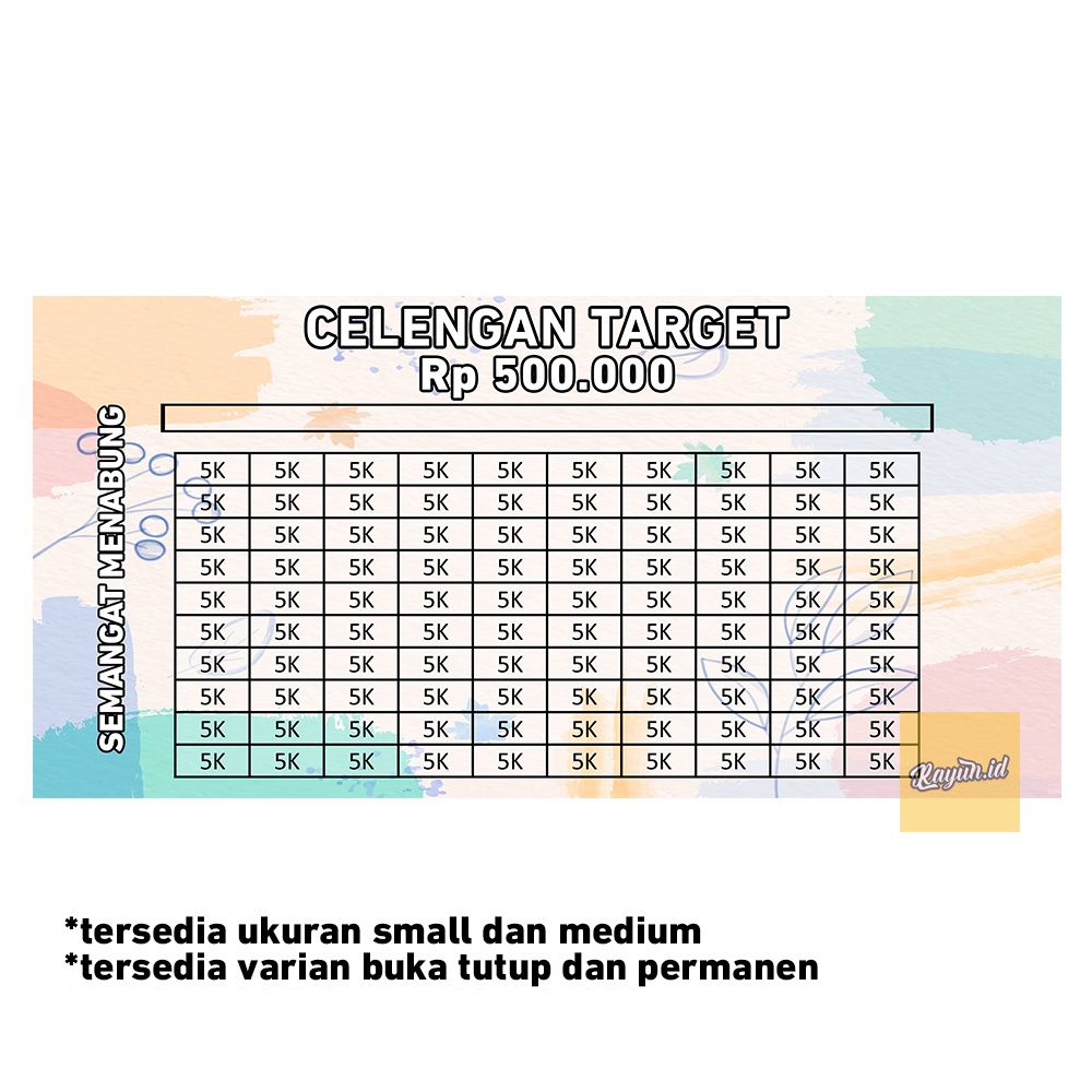 Jual CELENGAN TARGET Celengan Viral Celengan Kekinian Celengan masa ...