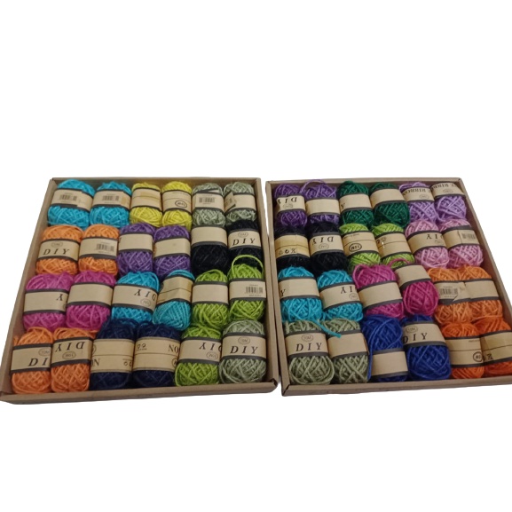 Jual Tali goni warna / tali rami / tali jerami / hemp rope isi 10m ...