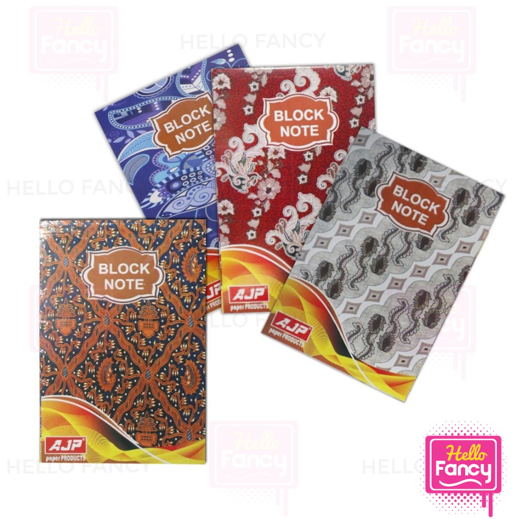 Jual Block Note A5 motif Batik / BNBA5 | Shopee Indonesia