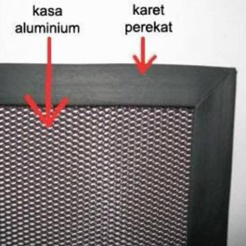 Jual Kasa Nyamuk Aluminium List Karet / Kawat Nyamuk Jendela atau Pintu ...