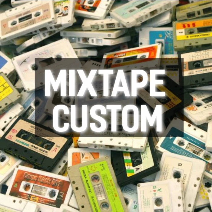Jual Kaset Pita Custom Mixtape Lagu Favorite / Lagu Sendiri - C60 | Shopee Indonesia
