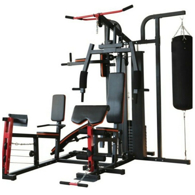 Jual Alat Fitness Home Gym 4 Sisi Leg Press murah | Shopee Indonesia