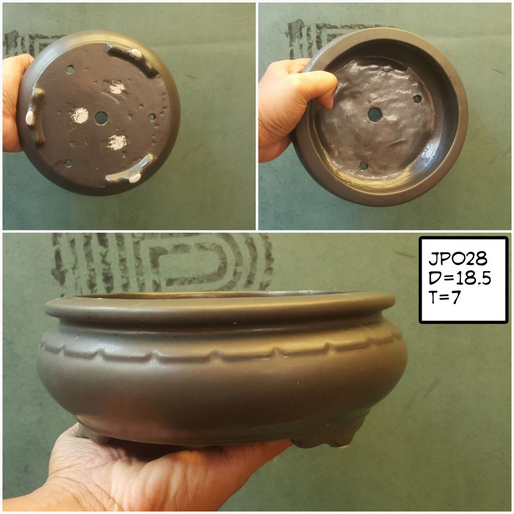 Jual Pot Keramik Bulat JP028 | Shopee Indonesia