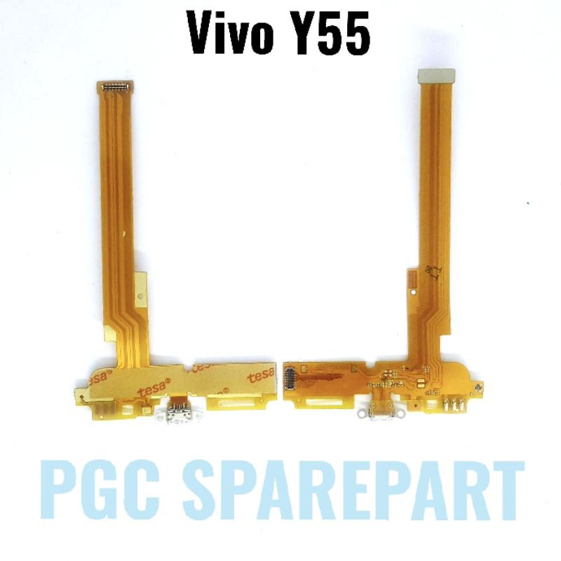 Jual Original Flexible Connector Charger & Mic Vivo Y55 - Flexibel Cas ...